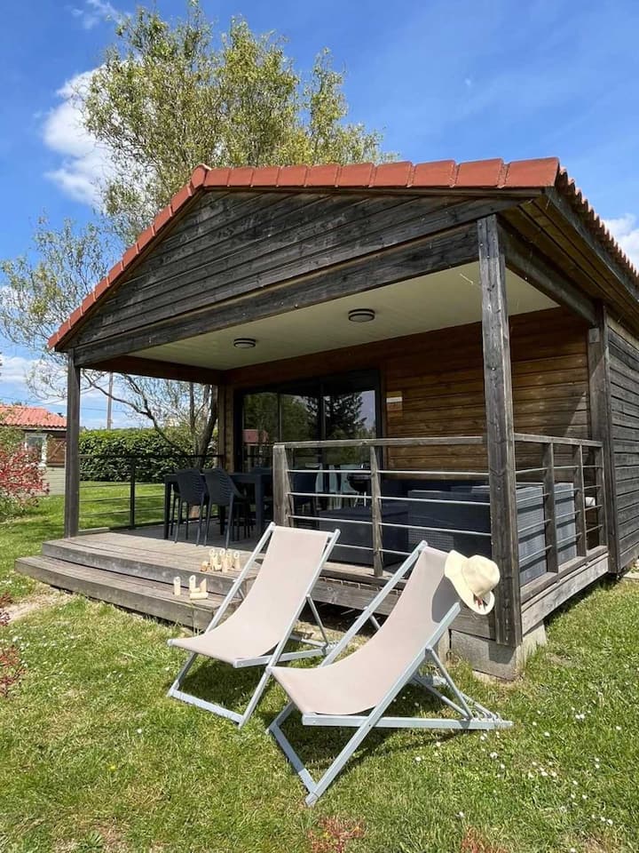 Zecamping 3* Chalet 34m² Piscine - Bracieux