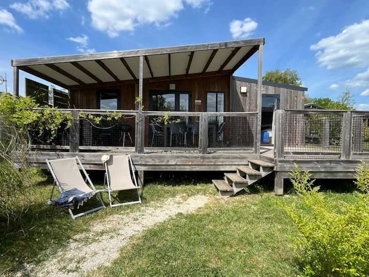 Zecamping 3* Chalet 33m² Piscine - Bracieux