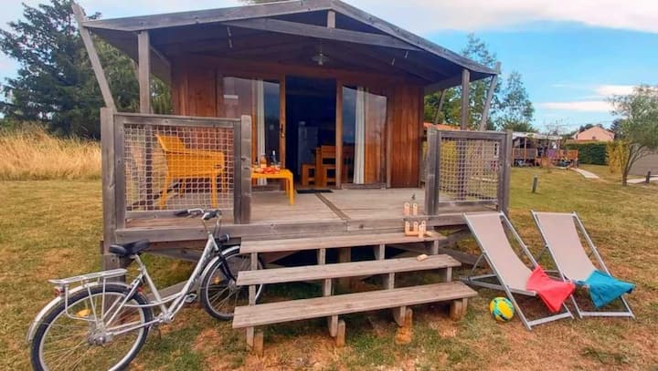 Zecamping 3* Bungalow 32m² Piscine - Bracieux