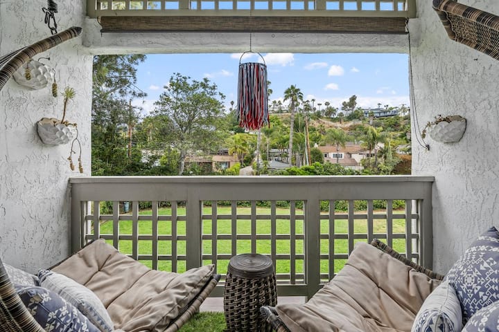 Breeze & Bridle Comfy Condo Wfh Near Beach, Pool - エンシニータス, CA