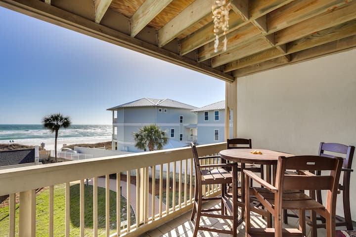 Steps To Sand: Pcb Condo W/ Gulf-view Balconies! - Rosemary Beach, FL