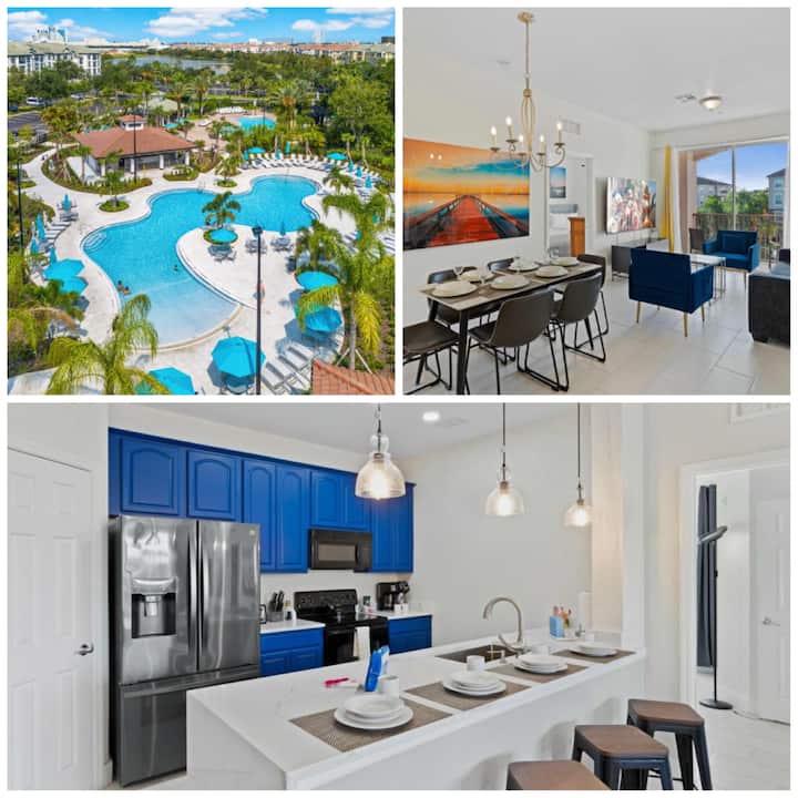 4862-303 Fresh & Modern 3-bd Condo At Vista Cay - Windermere, FL