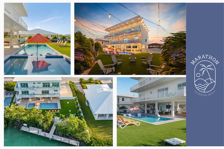 Luxe Keys Villa|beach Pool Boat Dock Jacuzzi - Florida Keys