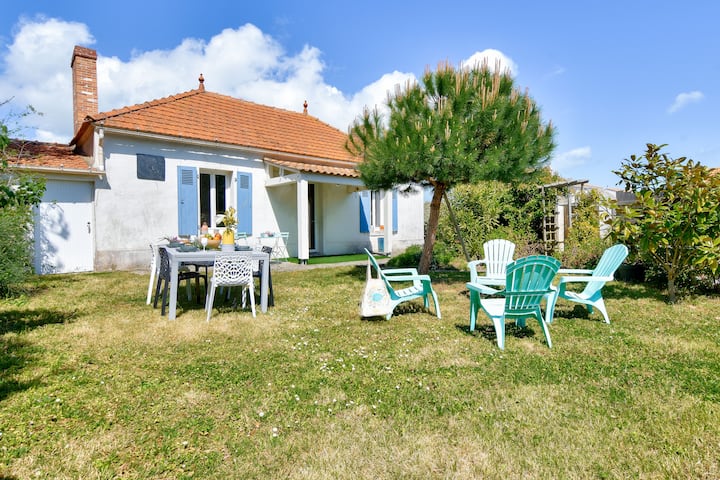 Maison Avec Jardin Pour 4 - 800m De La Plage - Barbâtre