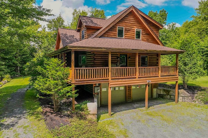3br Log Cabin Getaway Nr Skiing, Hiking & Fishing - Franconia, NH