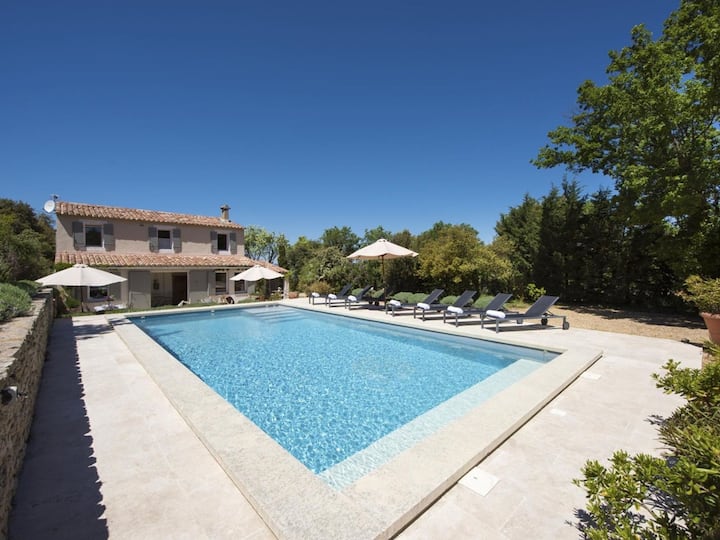 Les Blayons – Villa Avec Piscine Exclusive, Vue Im - Roussillon