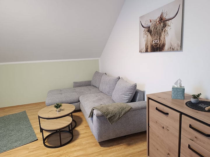 Ferienwohnung Mittel (Gästehaus Am Schlossberg) - Mitterteich