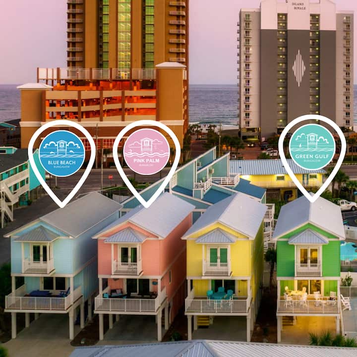 3 Bungalows For Big Group Spring Beach Escape! - Gulf Shores, AL