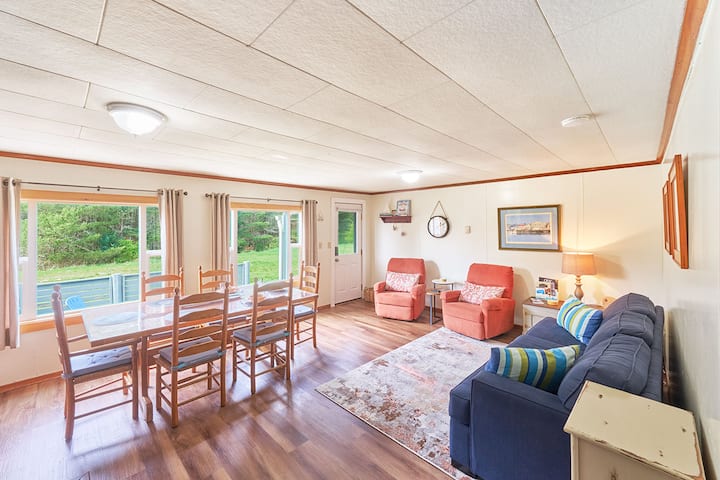 New! Beachside Cottage, Fireplace, Bbq (Anc#5) - 長灘