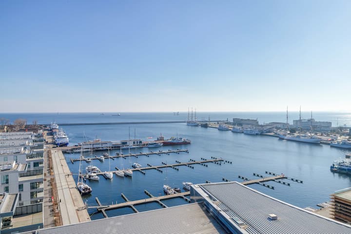 Sea Towers 6b | Modern Apartment | View - Gdynia