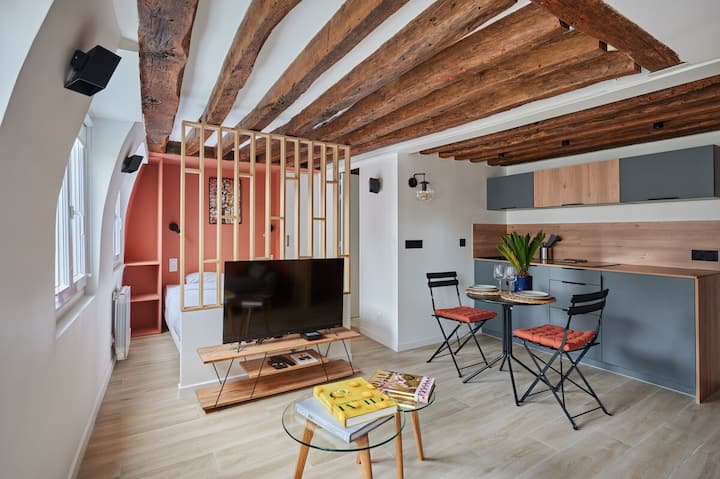 Charmant Studio Centre De Paris-montorgueil - Paris