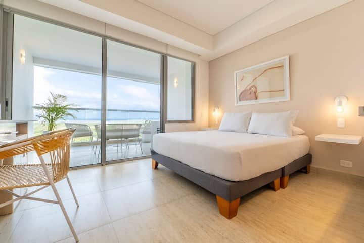 Cb1135 | Suite W/ Balcony & Relaxing View - Cartagena