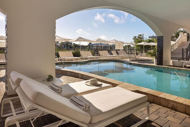 King With View And Balcony At The Hotel Zamora - St. Pete Beach, FL
