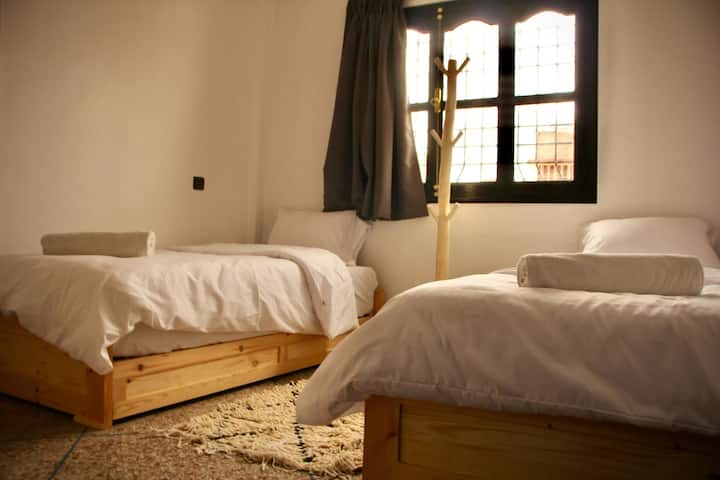 Azurf Chambre Twin Beds - Imsouane - Imsouane