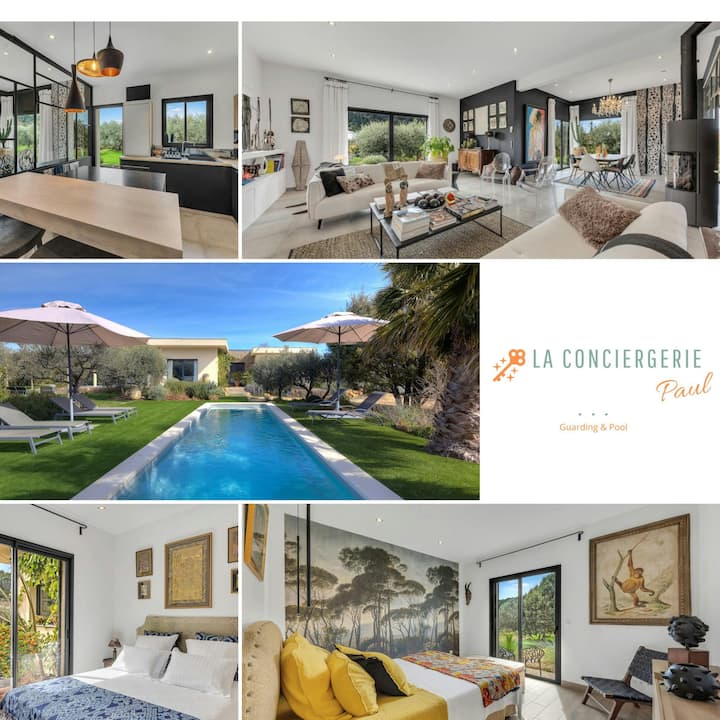 Villa Salamba, Le Charme Avec Piscine - Draguignan