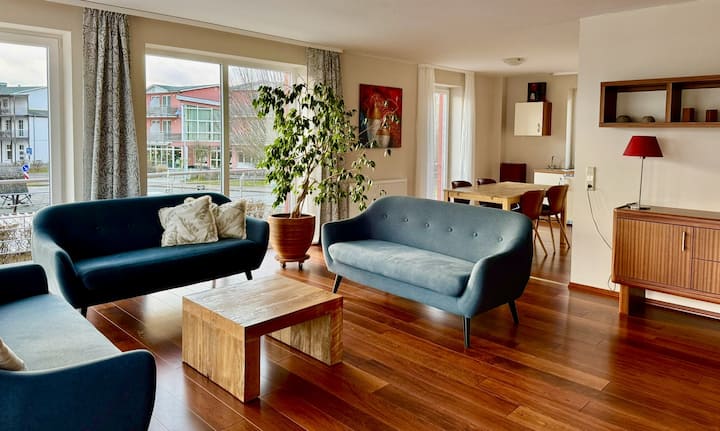 De Luxe-appartement-vue Sur La Marina-salle De Bai - Putbus