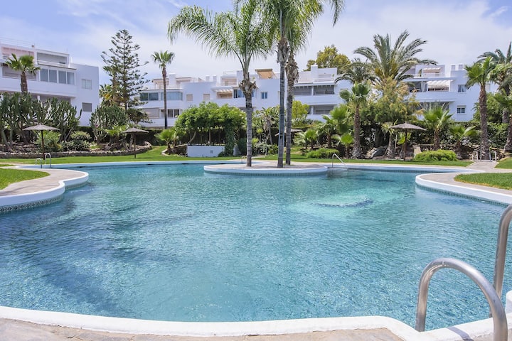 Vera Playa El Oasis Bajo Con Jardin Y Piscinas - Garrucha