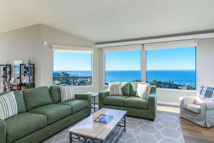 Hillside Family Home For 10 With Panoramic Ocean V - San Francisco Bay Area