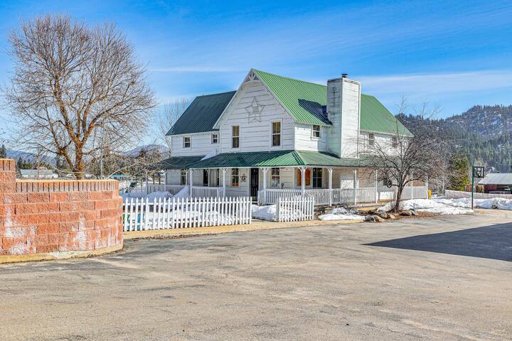 Historic 'Mcbride House' In Garden Valley Mtns! - Garden Valley, ID