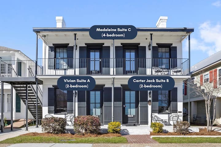 Old Spanish House | Suite A: Sophisticated Retreat - Biloxi, MS