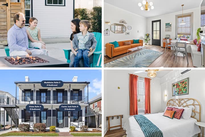 Suite A | Beach, Firepit, Dog-friendly, Downtown! - Biloxi, MS