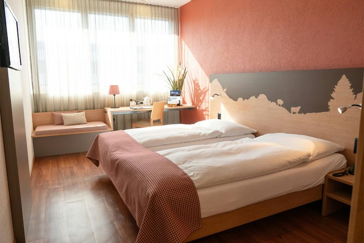 Double Room At Swissever Hotel - Zug