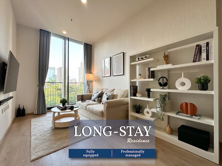 Modern Downtown 50sqm︱ultra Fast Wifi︱bts Asoke - Bangkok