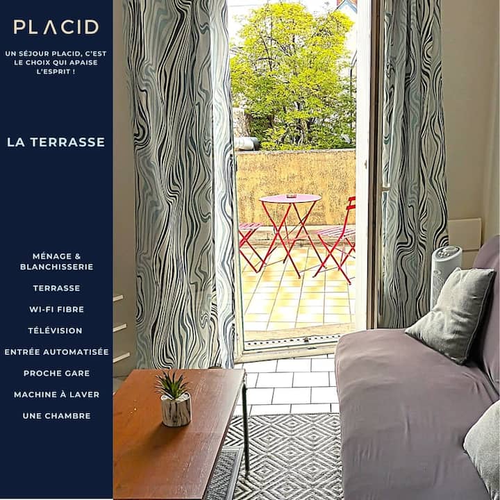 La Terrasse - T2 - Gare - Wifi - Tv - Tours