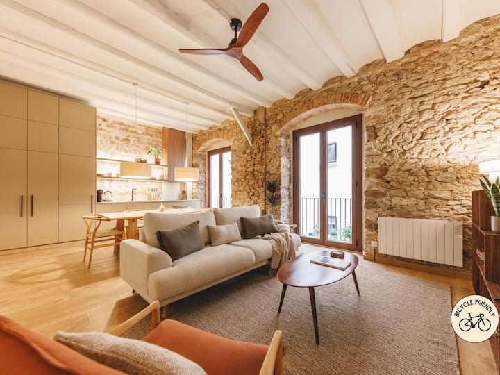 Bravissimo Estudi Verd, Dans Le Centre Historique - Girona