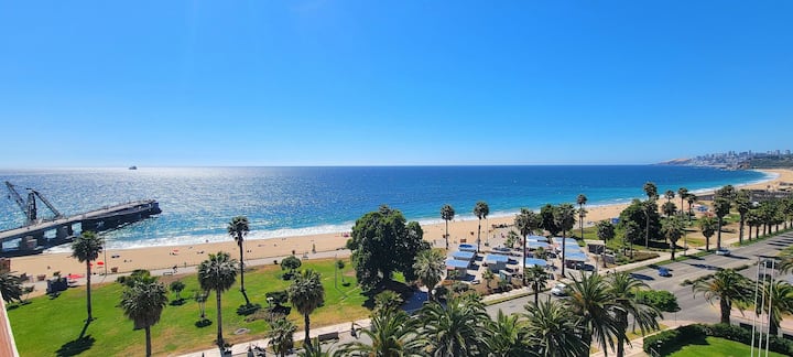 Apartment Excellent Location In Front Of The Beach - 비냐델마르