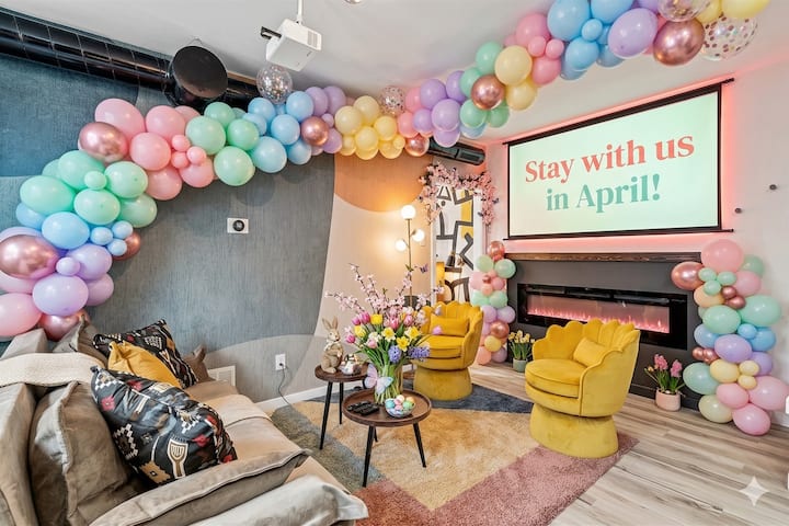 Fishtown- Projector- King Bed- Ez Drive To Fifa - Philadelphia, PA