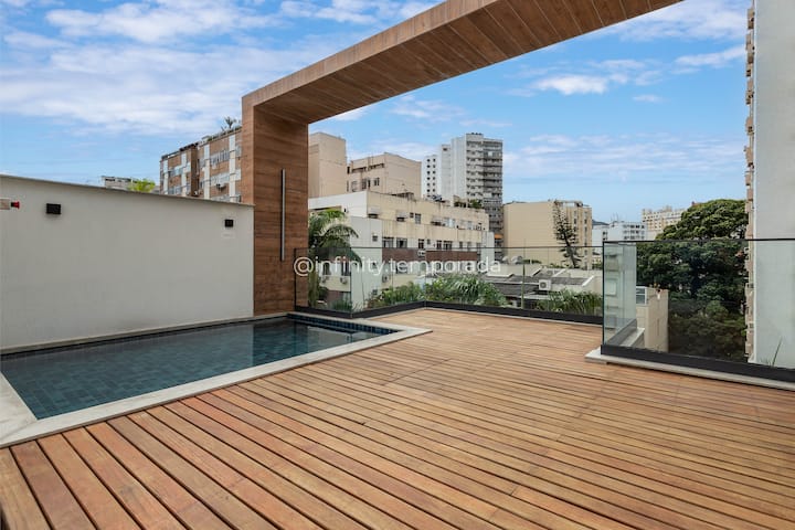 Cozy Apartment | Pool, Sauna & 350m From The Metro - Brazilië