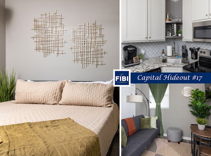 Capital Hideout #17: Cozy, Chic, Modern | Downtown - Little Rock, AR