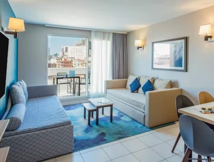 Adagio - Appartement 5 Personnes - 1 Chambre - Plage de Monaco (Larvotto)