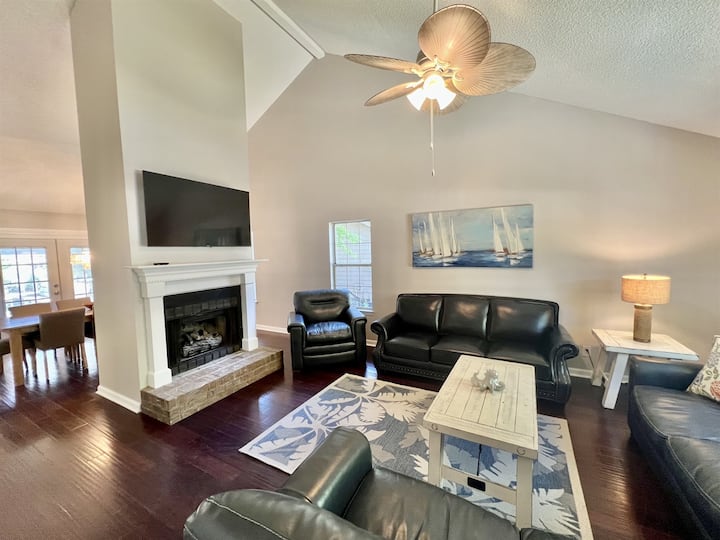 Coastal Cottage, Savannah, Ga, Free Tybee Parking - Wilmington Island, GA