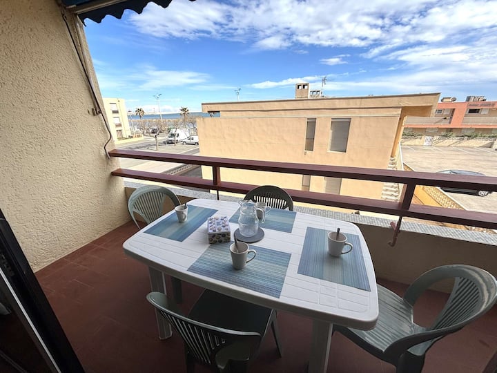 Appartement 2 Pièces 4couchages Port La Nouvelle - Port-la-Nouvelle