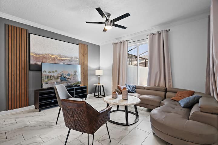 Stylish 4br Home Near Disney With Themed Rooms - Kissimmee, FL