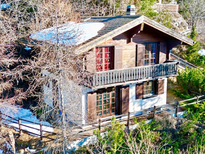 Chalet Hibou Mountain & Quiet Chalet 6 Pers - Nendaz