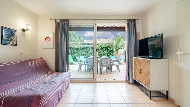 Bel Appt Avec Terrasse Pour 4 Pers - Agde