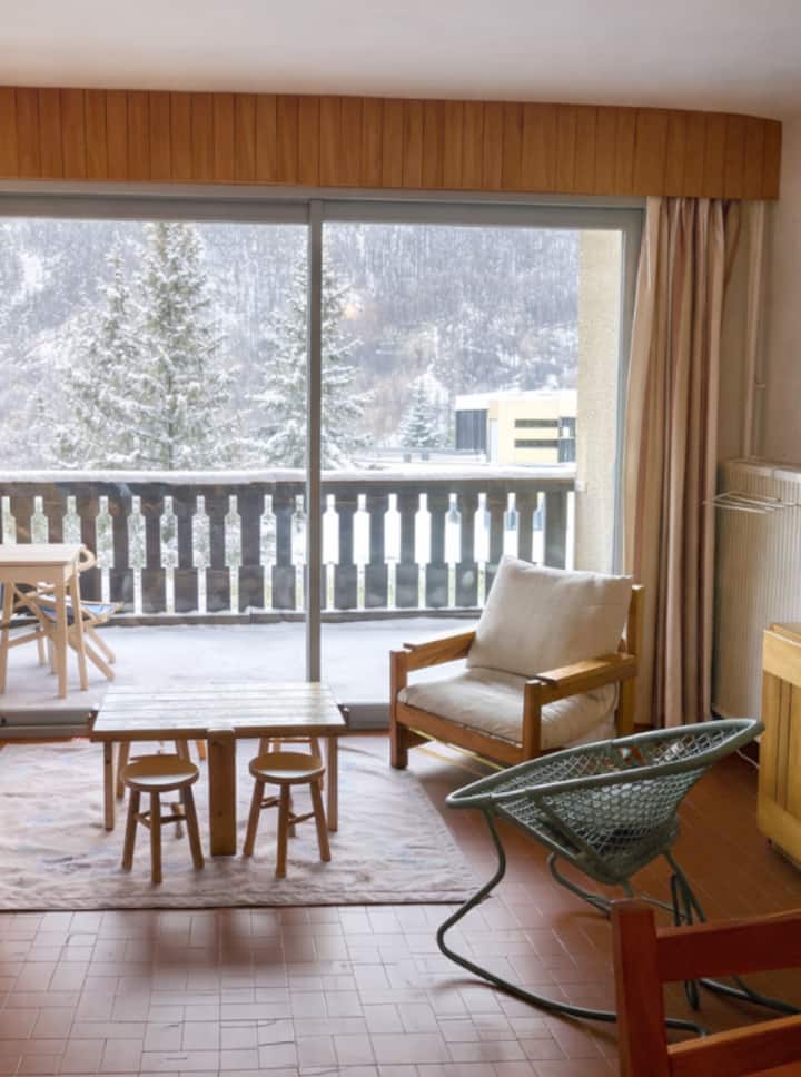 Joli T3 Avec Loggias Plein Sud , Proche Des Pistes - Serre Chevalier