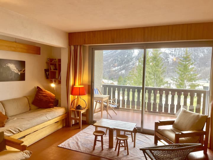 Joli T3 Avec Loggias Plein Sud , Proche Des Pistes - Serre Chevalier