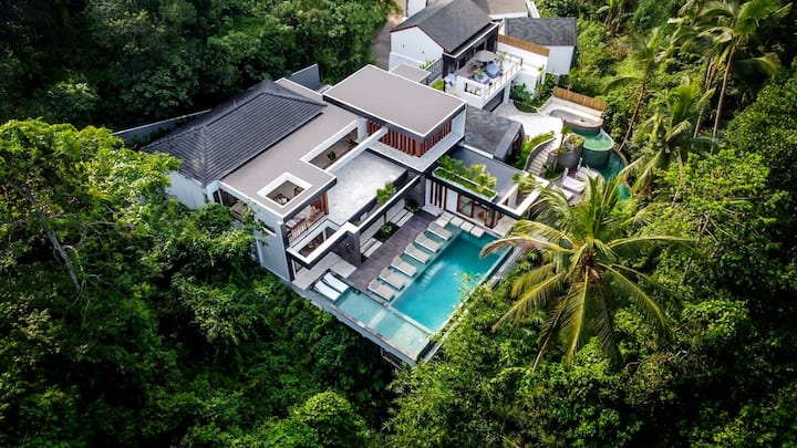 Villa The Rimba: 5br Incredible W/ubud Jungle View - Bali