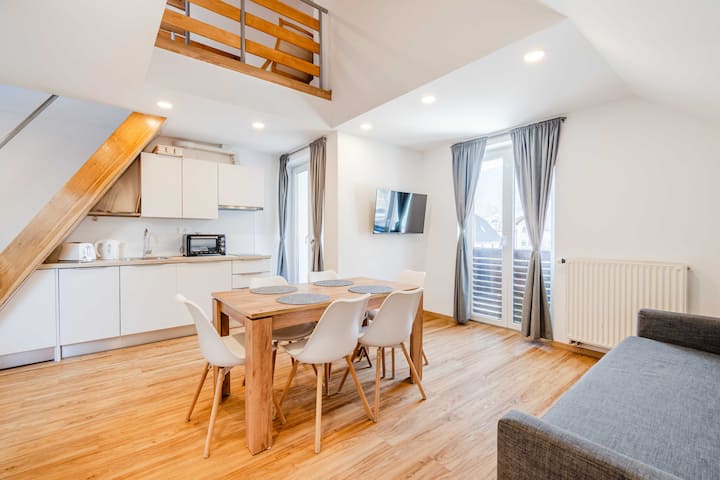 Duplex Apartment Skok With Mountain View In Bovec - Bovec