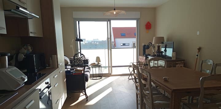 Beau T3 Avec Balcon - 5 Mn De La Plage - Merlimont