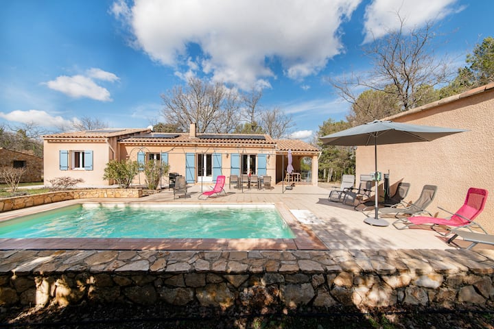 Montgit - Piscine, Grand Jardin, Parking - Quinson
