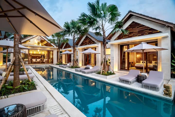 Zen Paradise : 6br Family Villa W/yoga Shala, Ubud - Bali