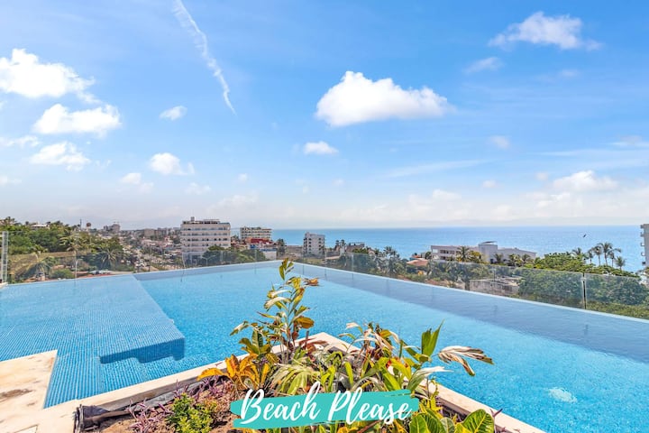 Vista Bucerias 402b - Rooftop Pool & Stunning View - Bucerias