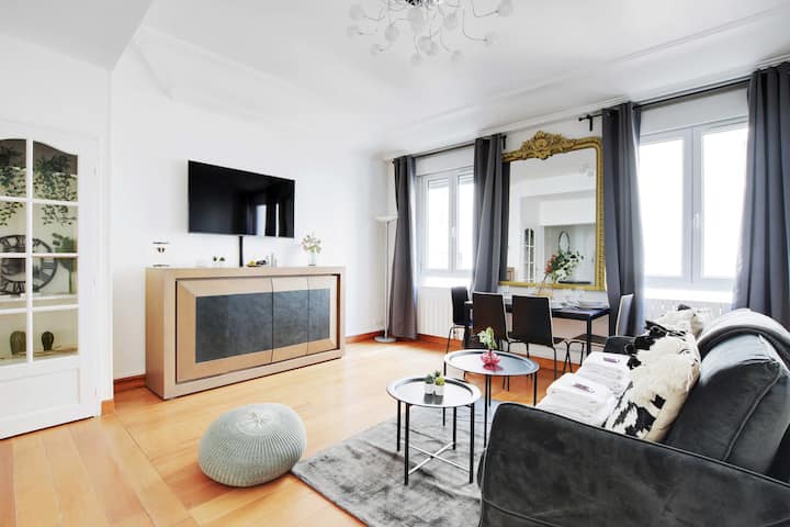 Appartement Chic - 2br/6p - Gare De L'est - Chatelet - Les Halles - París