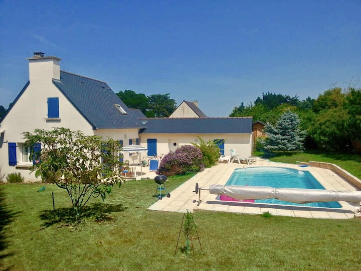 Maison Pour 6 En Bord De Mer - Jardin Et Piscine - Pléneuf-Val-André