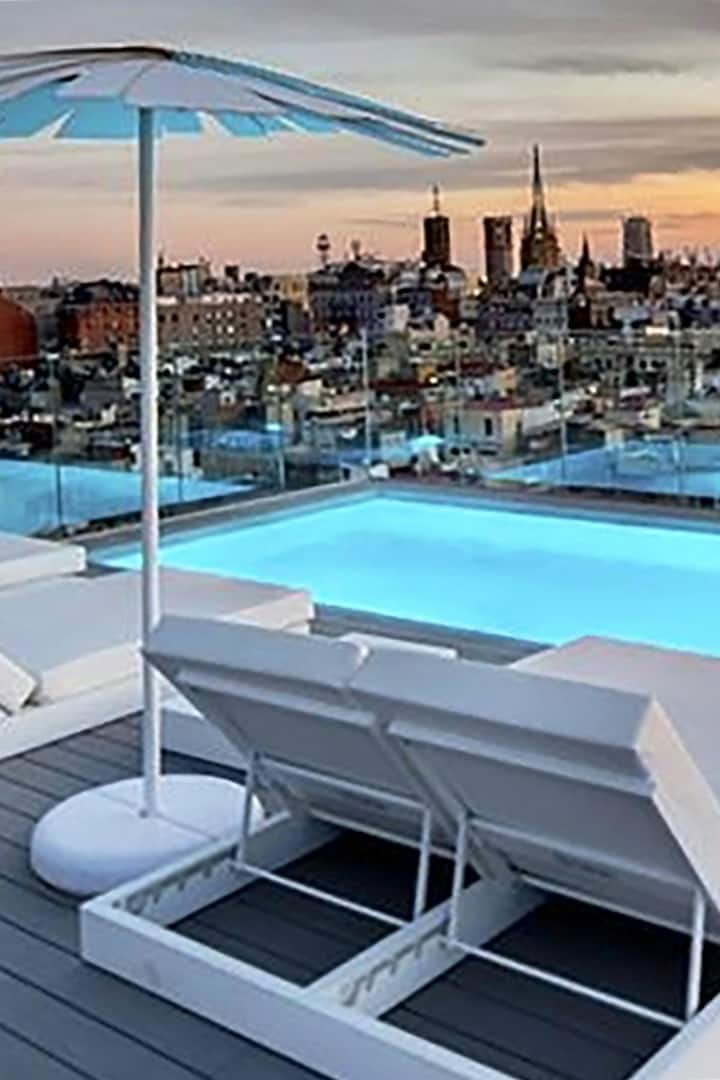 Hotel Double Room | Yurbban Trafalgar Hotel - Barcelona